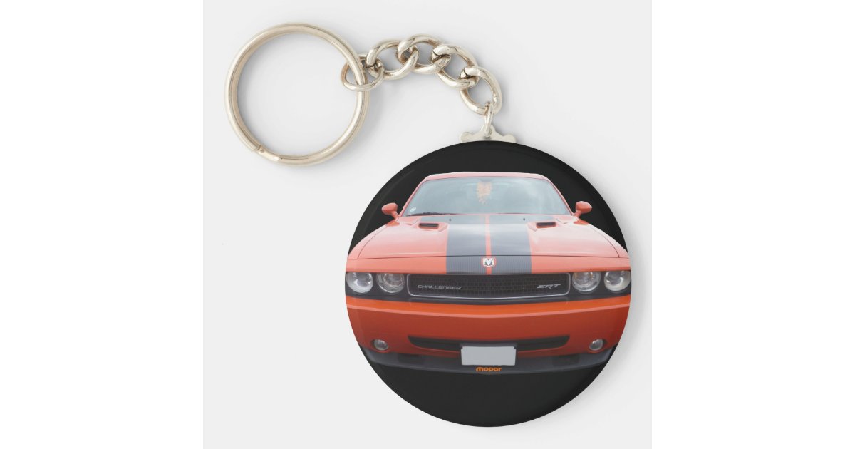 Dodge Challenger SRT Key Chain | Zazzle.com