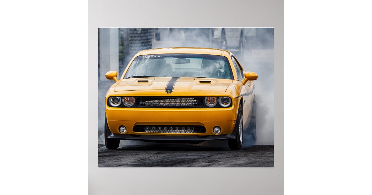Dodge Challenger SRT Poster | Zazzle