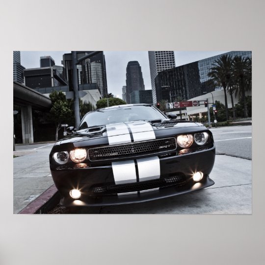 Dodge Challenger SRT Poster | Zazzle.com