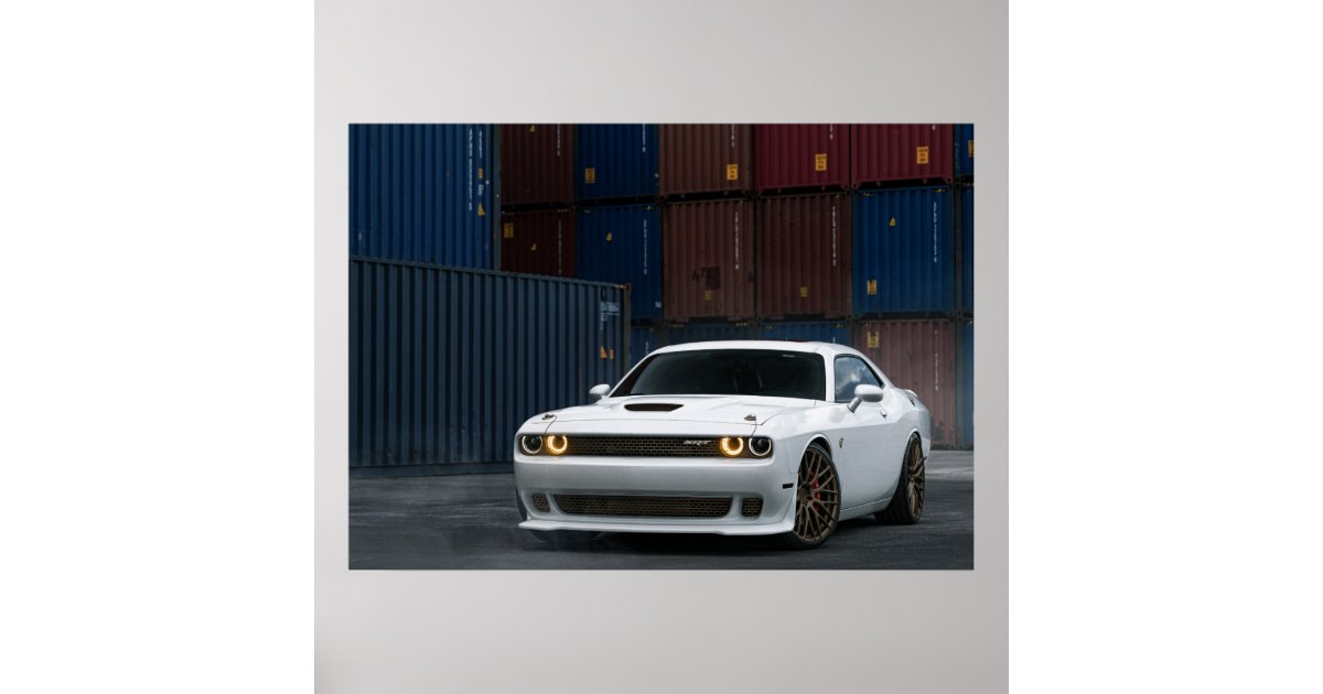 Dodge Challenger SRT Poster | Zazzle
