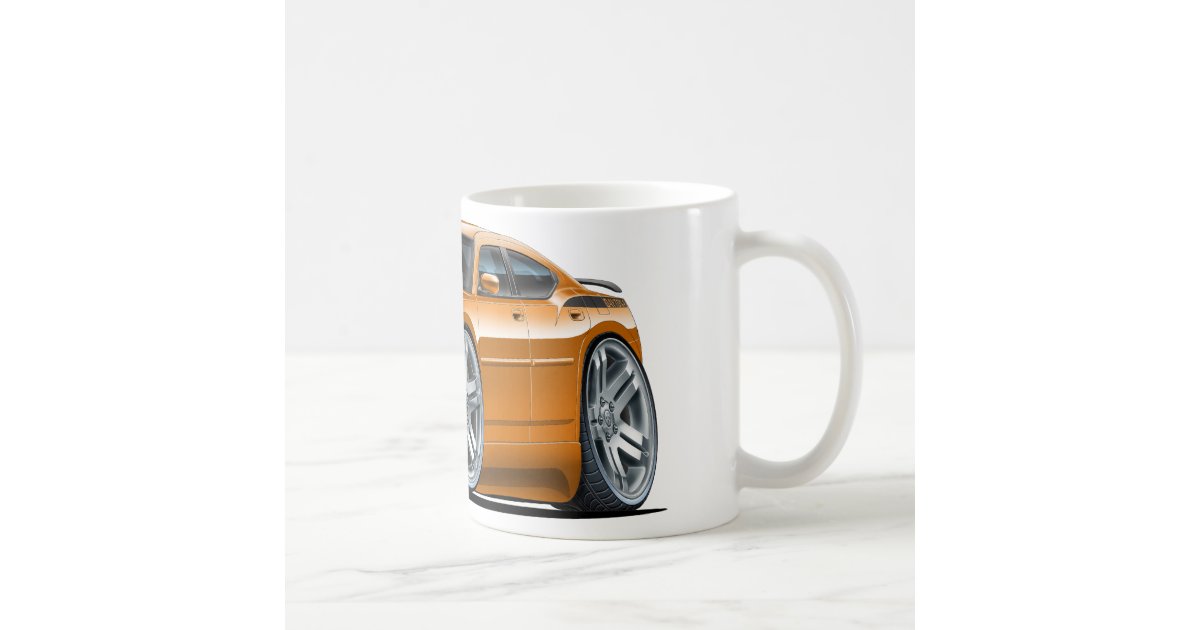 Dodge Charger Daytona Orange Car Coffee Mug | Zazzle
