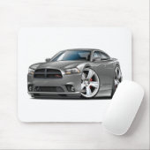 Dodge Charger RT Grey Car Mouse Pad | Zazzle