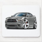 Dodge Charger RT Grey Car Mouse Pad | Zazzle