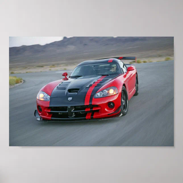 Dodge Viper Poster | Zazzle
