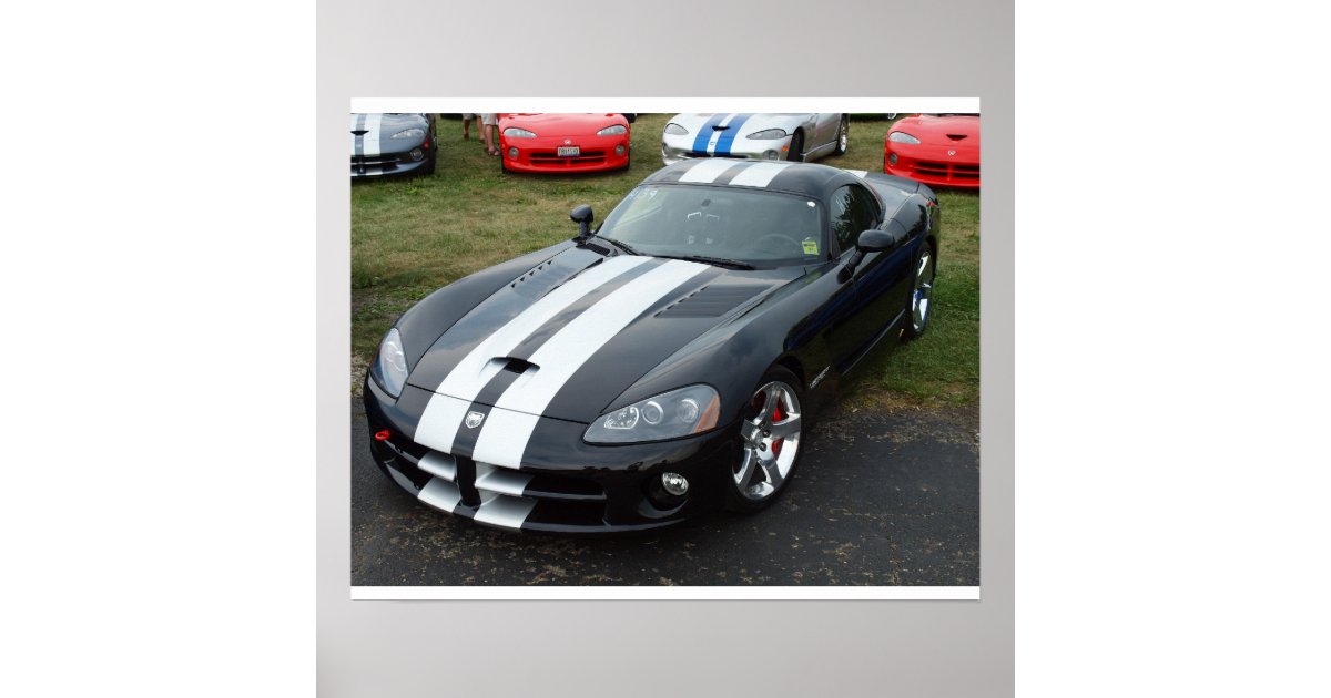 Dodge Viper SRT10 GTS Poster | Zazzle
