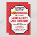 Dodgeball Birthday Invitation | Dodge Ball Invite | Zazzle