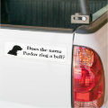 Does the name Pavlov ring a bell? Bumper Sticker | Zazzle