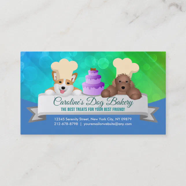 Dog Bakery Slogans Business Card | Zazzle