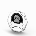 Dog Bone and Paw Acrylic Award | Zazzle