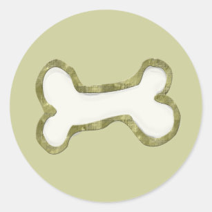 Dog Bone Stickers | Zazzle