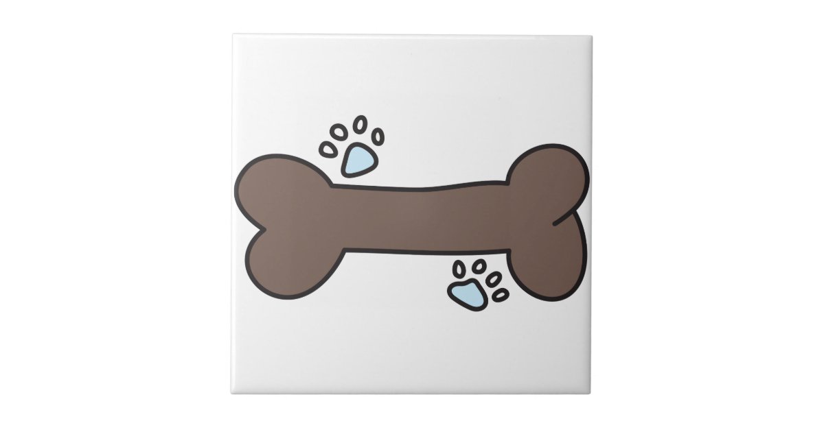 Dog Bone Ceramic Tile | Zazzle