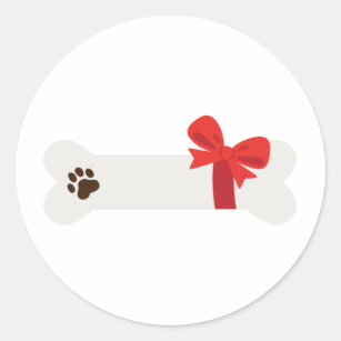 Dog Bone Stickers | Zazzle