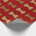 Dog Bones Pet Gift Wrapping Paper | Zazzle