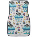 Dog Cat Mouse Rainbow Fish Bones Car Mats | Zazzle