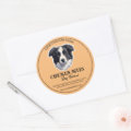 Dog food Sticker business Label | Zazzle