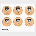 Dog food Sticker business Label | Zazzle