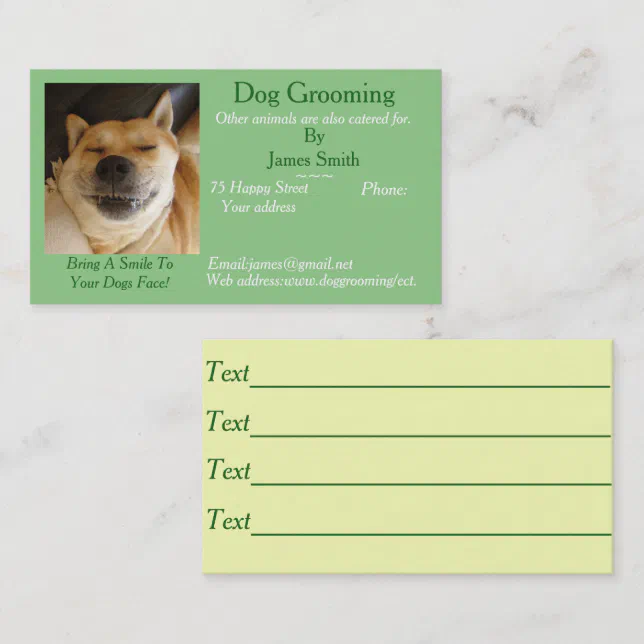 dog Grooming and pet care services appointment | Zazzle