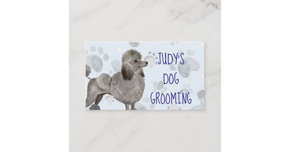 Dog Grooming Appointment Card | Zazzle