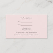 Dog grooming appointment card | Zazzle
