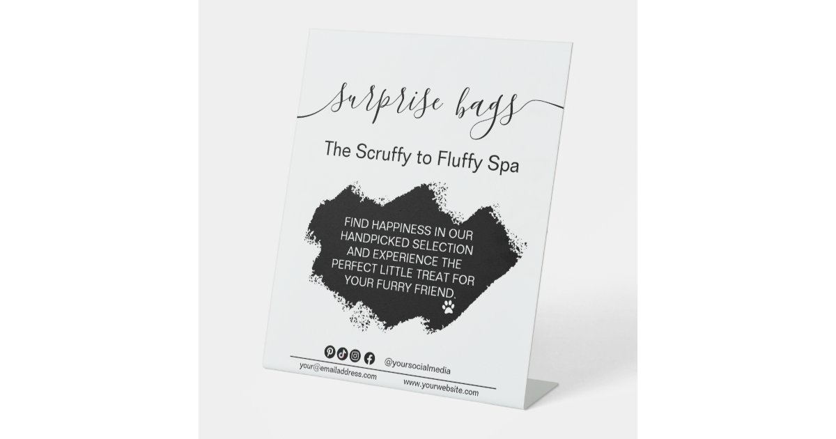 Dog Grooming Business Sign Dog Groomer Signs | Zazzle