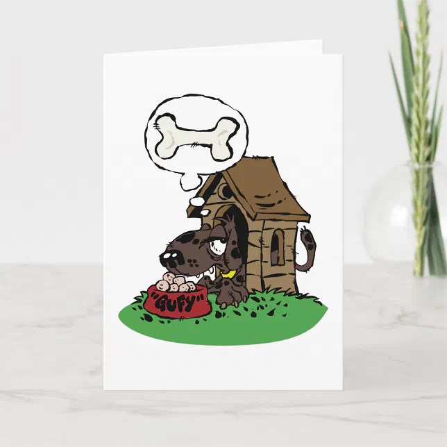 Dog House Greeting Cards | Zazzle