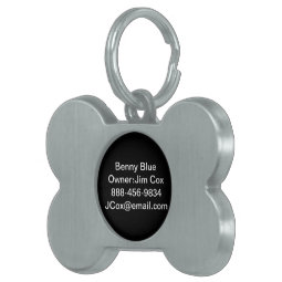 Dog Identification Tag | Zazzle