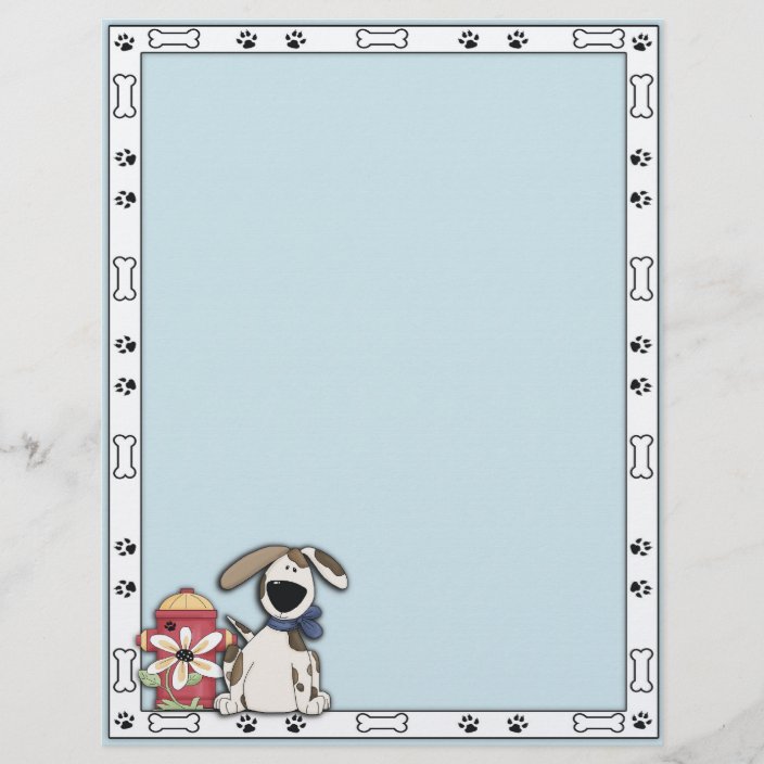 Dog Letterhead | Zazzle.com