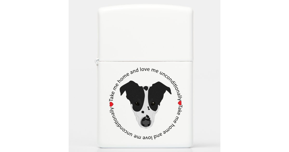 Dog logo Zippo lighter | Zazzle