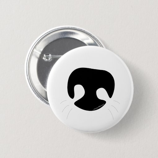 Dog Nose Button | Zazzle