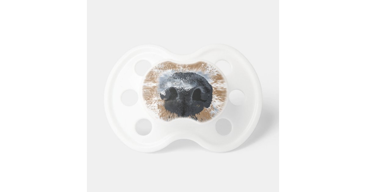 Dog nose pacifier | Zazzle