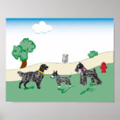 Dog Park Poster | Zazzle