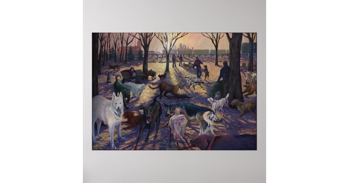 DOG PARK POSTER | Zazzle