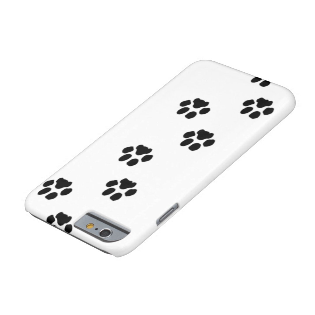 Dog Paw Print Phone Case | Zazzle