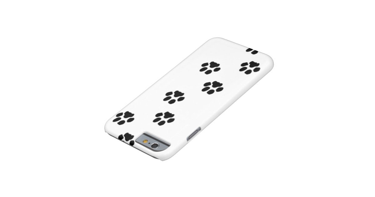 Dog Paw Print Phone Case | Zazzle