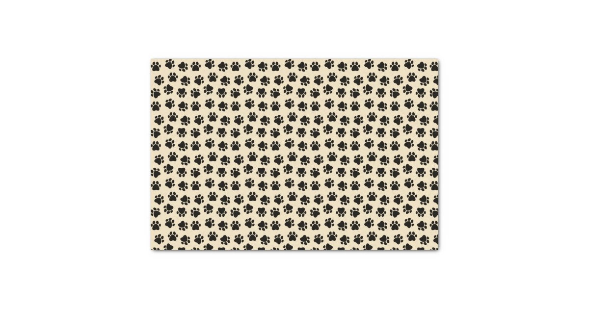 Dog Paw Print Tissue Paper | Zazzle