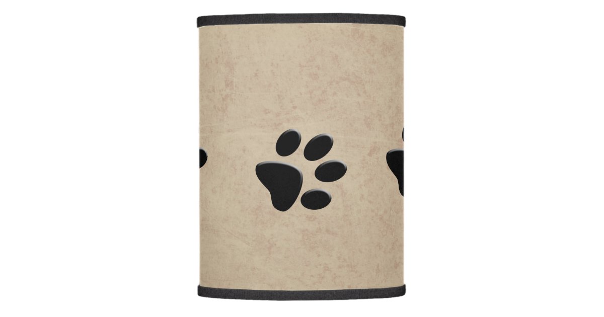 DOG PAW PRINTS LAMP SHADE | Zazzle