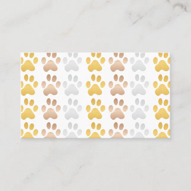 Dog Paws Business Card | Zazzle
