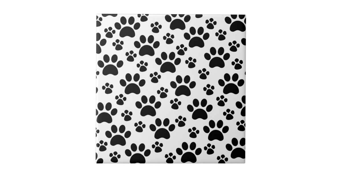 Dog Paws Ceramic Tile | Zazzle