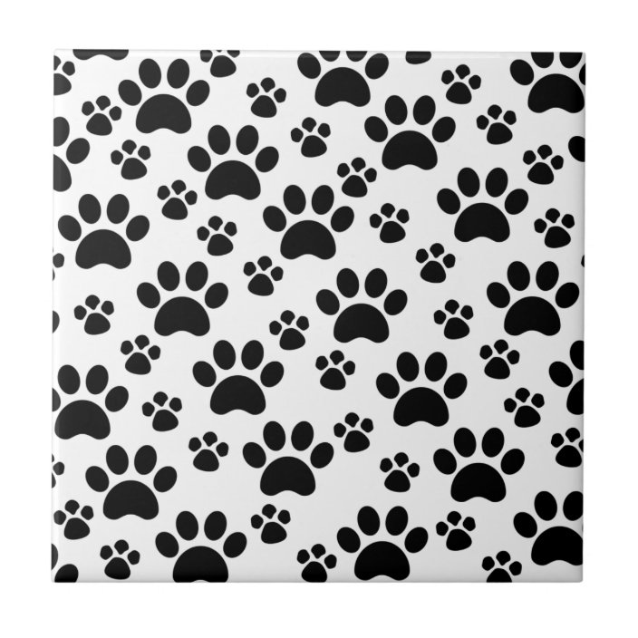 Dog Paws Ceramic Tile | Zazzle.com