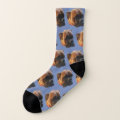 Dog Photo Boxer Puppy Socks | Zazzle