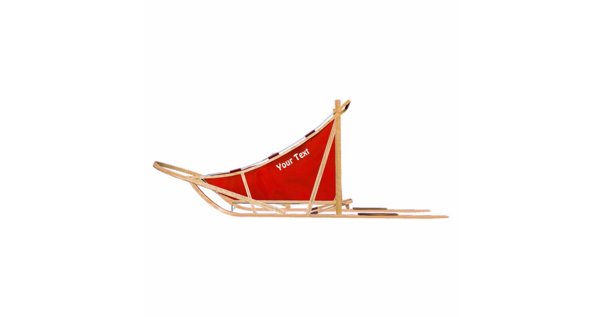 Dog Sled Cutout | Zazzle