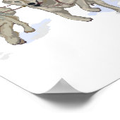 Dog Sledding Scene - Iditarod, Alaska Poster | Zazzle