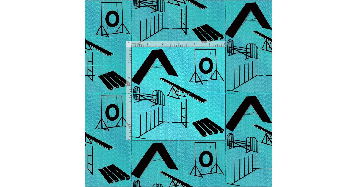 Dog Sport Agility Fabric | Zazzle
