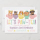 Dog Tea Party Birthday Invitation | Zazzle