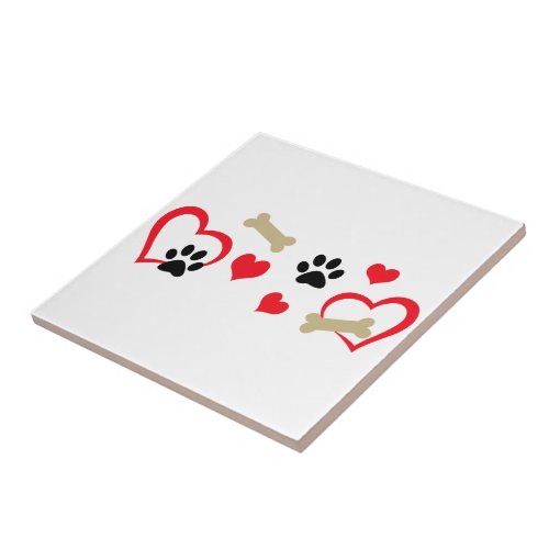Dog Theme Ceramic Tile | Zazzle