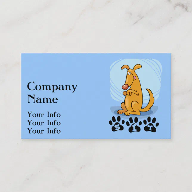 Dog Trainer Business Cards | Zazzle