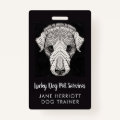 Dog Trainer Pet Services Badge | Zazzle