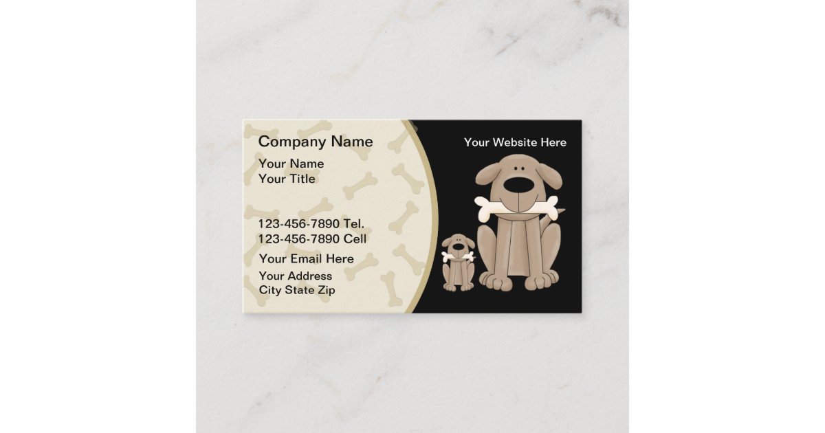 Dog Training Business Cards | Zazzle