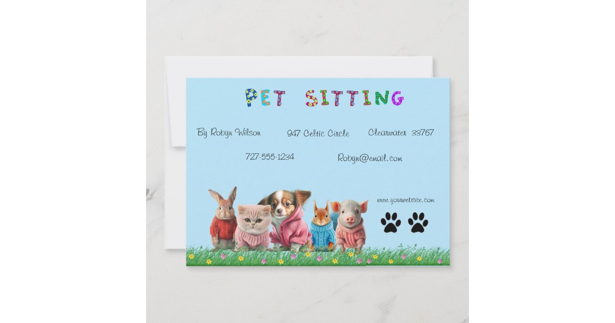 Dog Walker Business Card | Zazzle