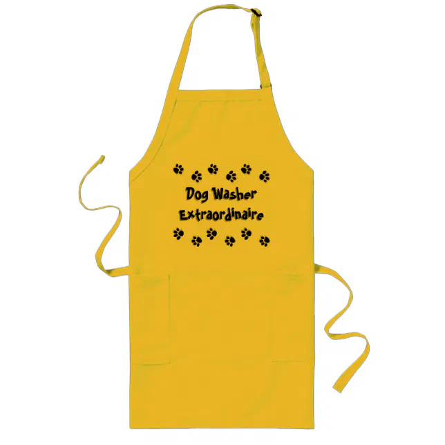 Dog Washing Apron | Zazzle